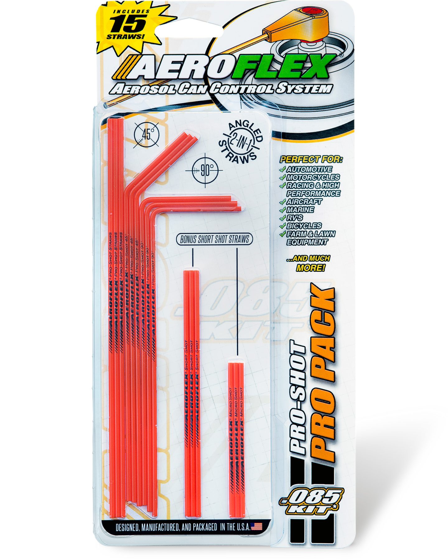 Aeroflex® .085 All Straw Pro Pack | Aeroflex